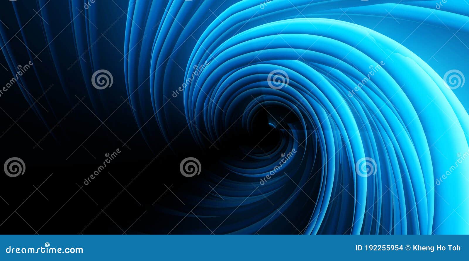 Blue Technology Abstract stock illustration. Illustration of poster ...