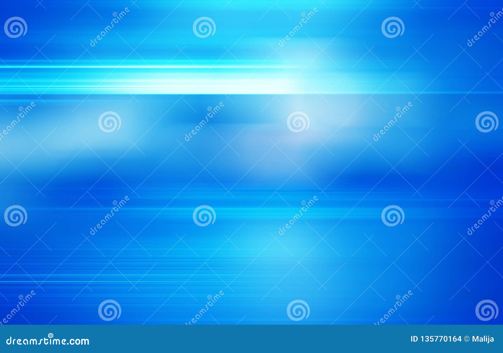 Blue Technology Abstract Motion Background of Speed Light Stock ...