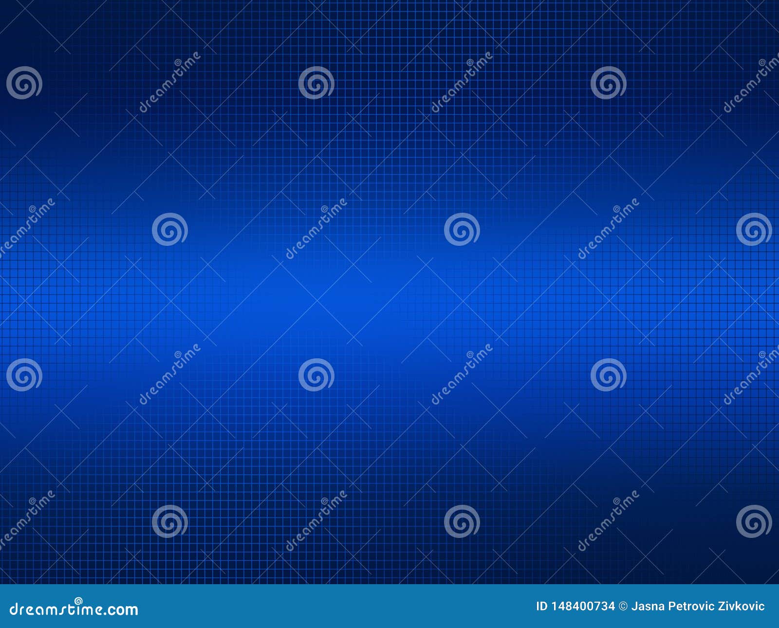 Blue Technology Background with Grid Line Stock Photo - Image of paper ...
