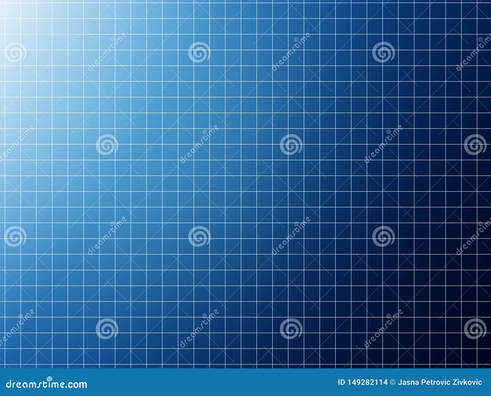 Blue Technology Background with Grid Line Stock Photo - Image of cell ...