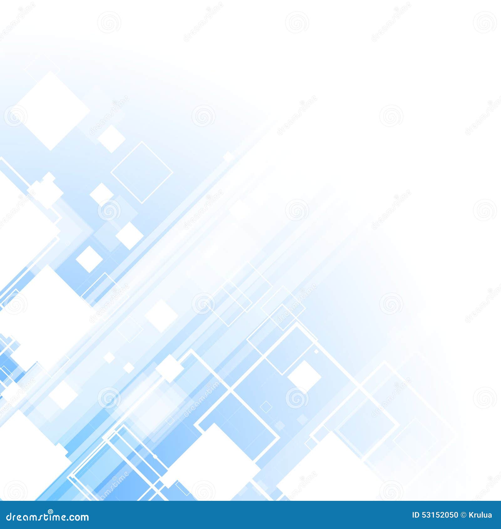Blue Technology Business Template Background. Stock Vector ...