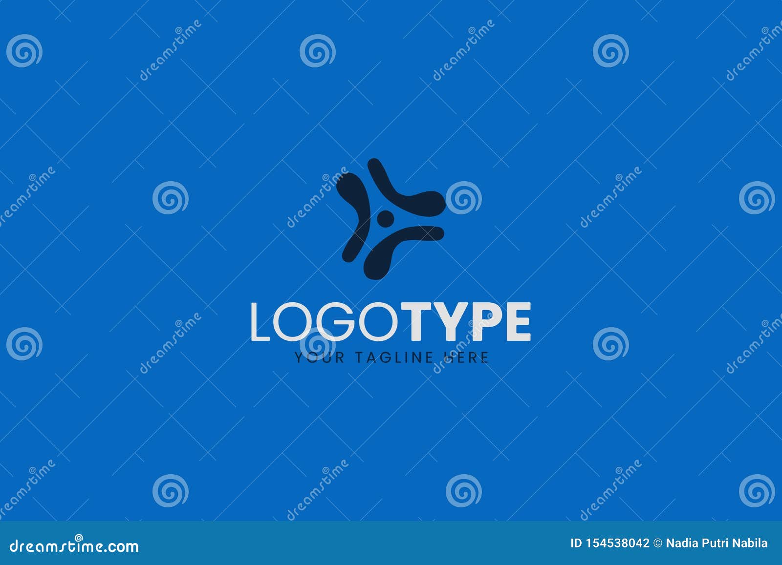 Blue Technology it Logo Editable for it Business or Service Stock ...