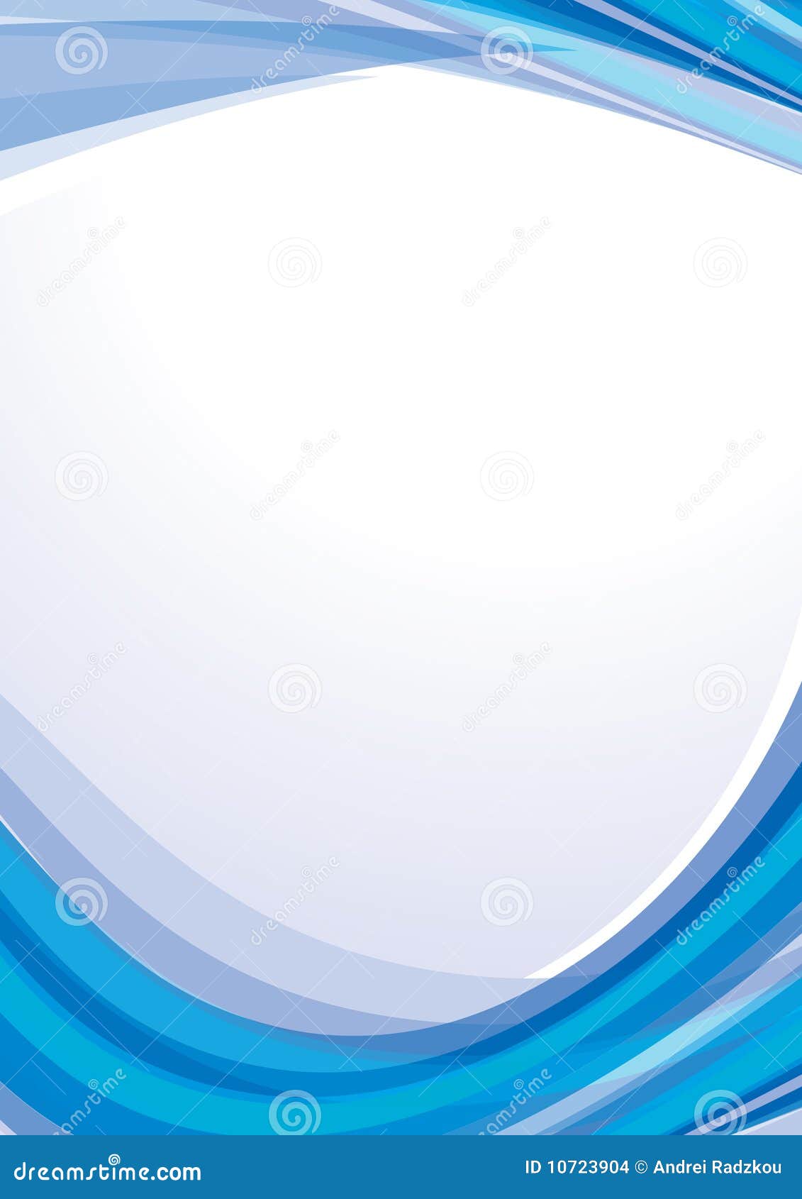 Blue template stock vector. Illustration of multi, color - 10723904