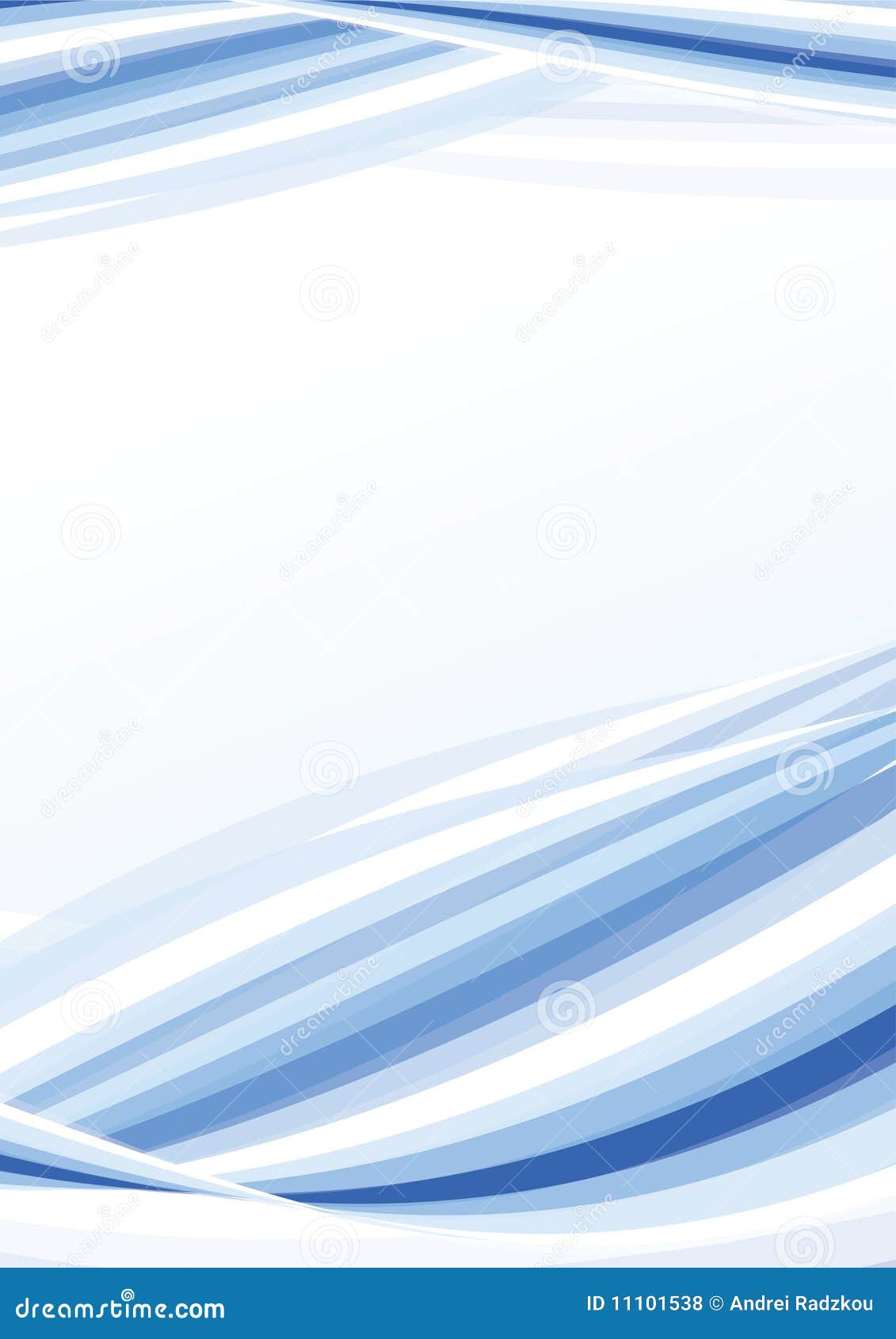 Blue template stock vector. Illustration of space, striped - 11101538