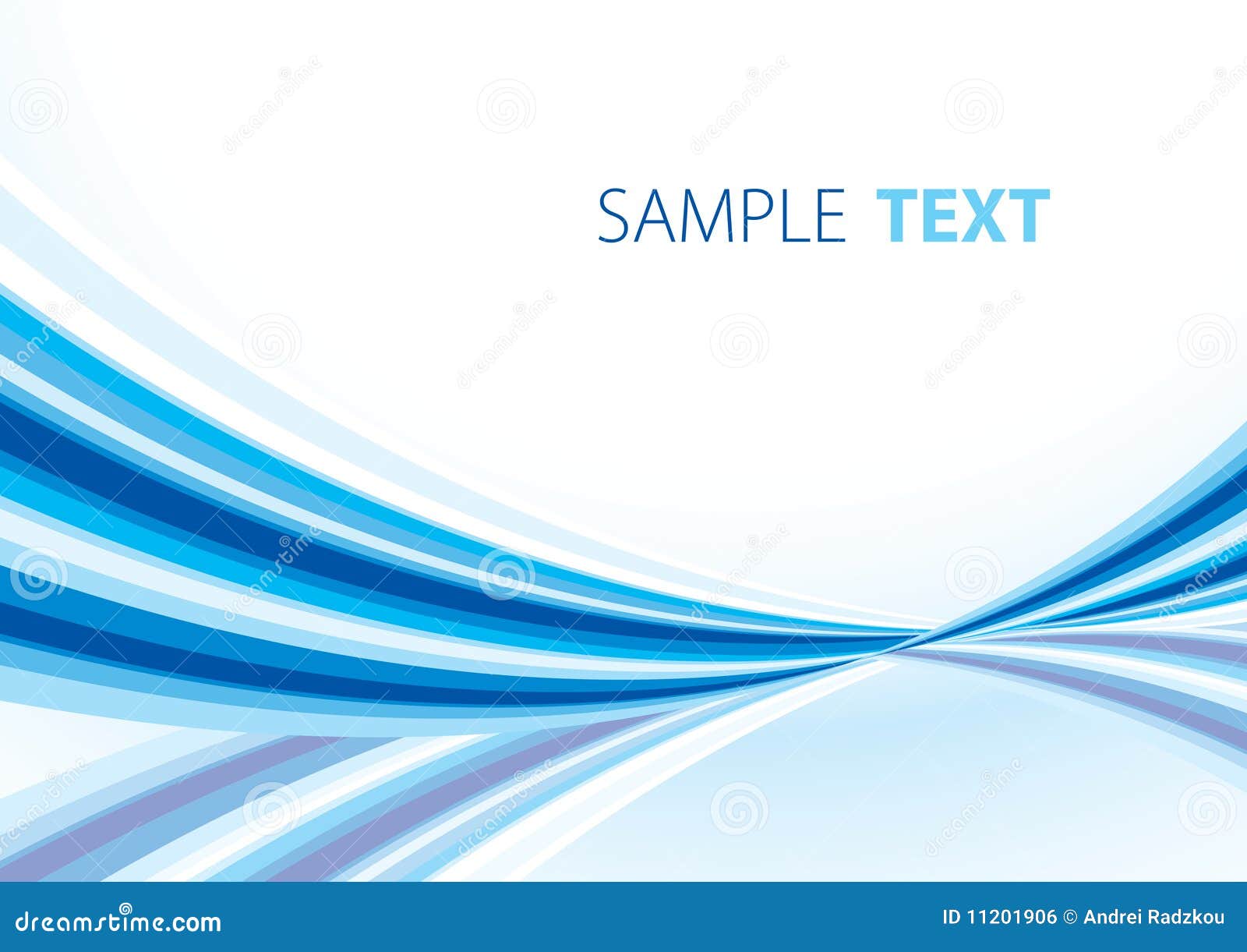 Blue template stock vector. Illustration of modern, design - 11201906