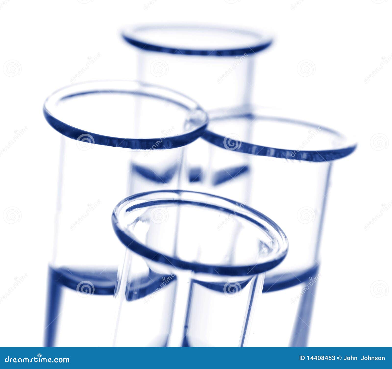 Blue Test Tubes stock image. Image of drug, chemistry - 14408453