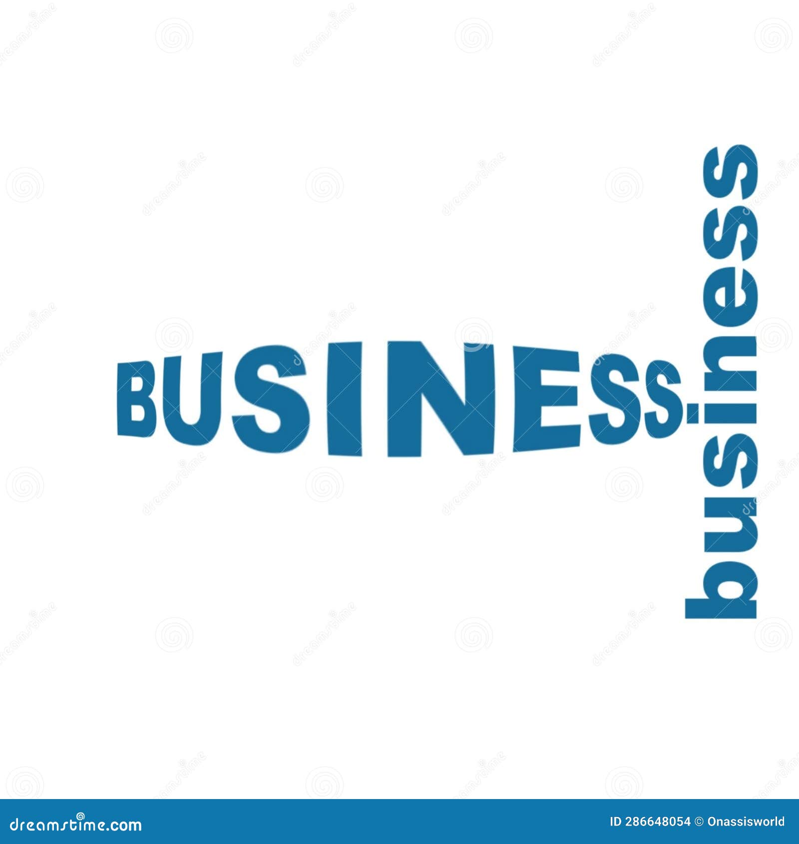 Blue Text Business Header Background Illustration Template Stock ...