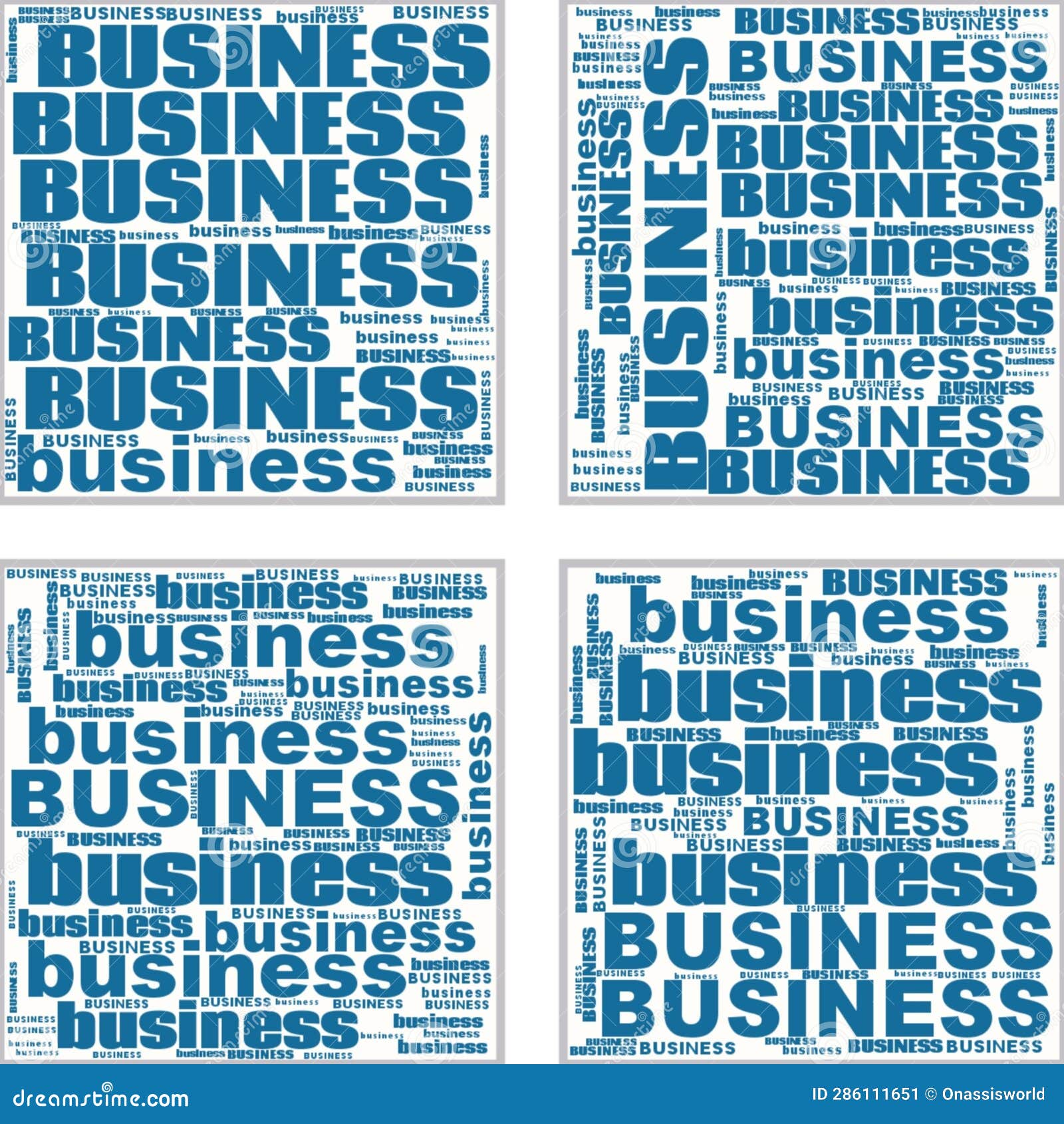 Blue Text Business Shapes Illustration Background Page Header Stock ...