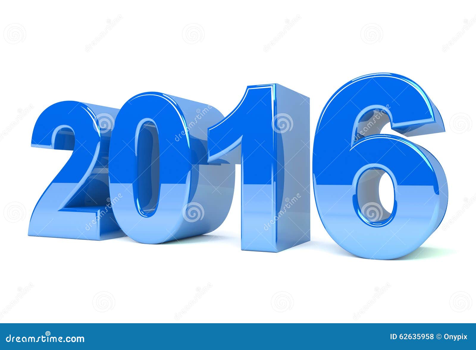 Blue 2016 text stock illustration. Illustration of calendar - 62635958
