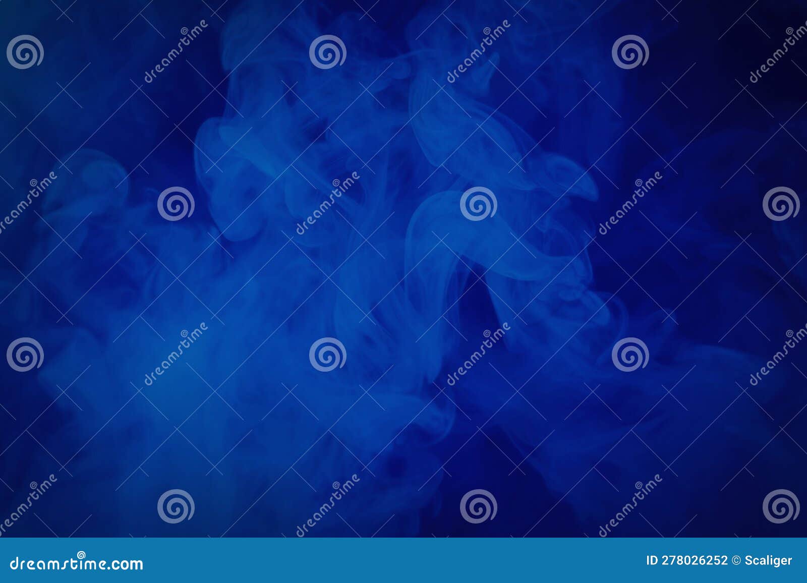 Blue Texture Background, Abstract Dark Smoke Swirls Stock Illustration ...