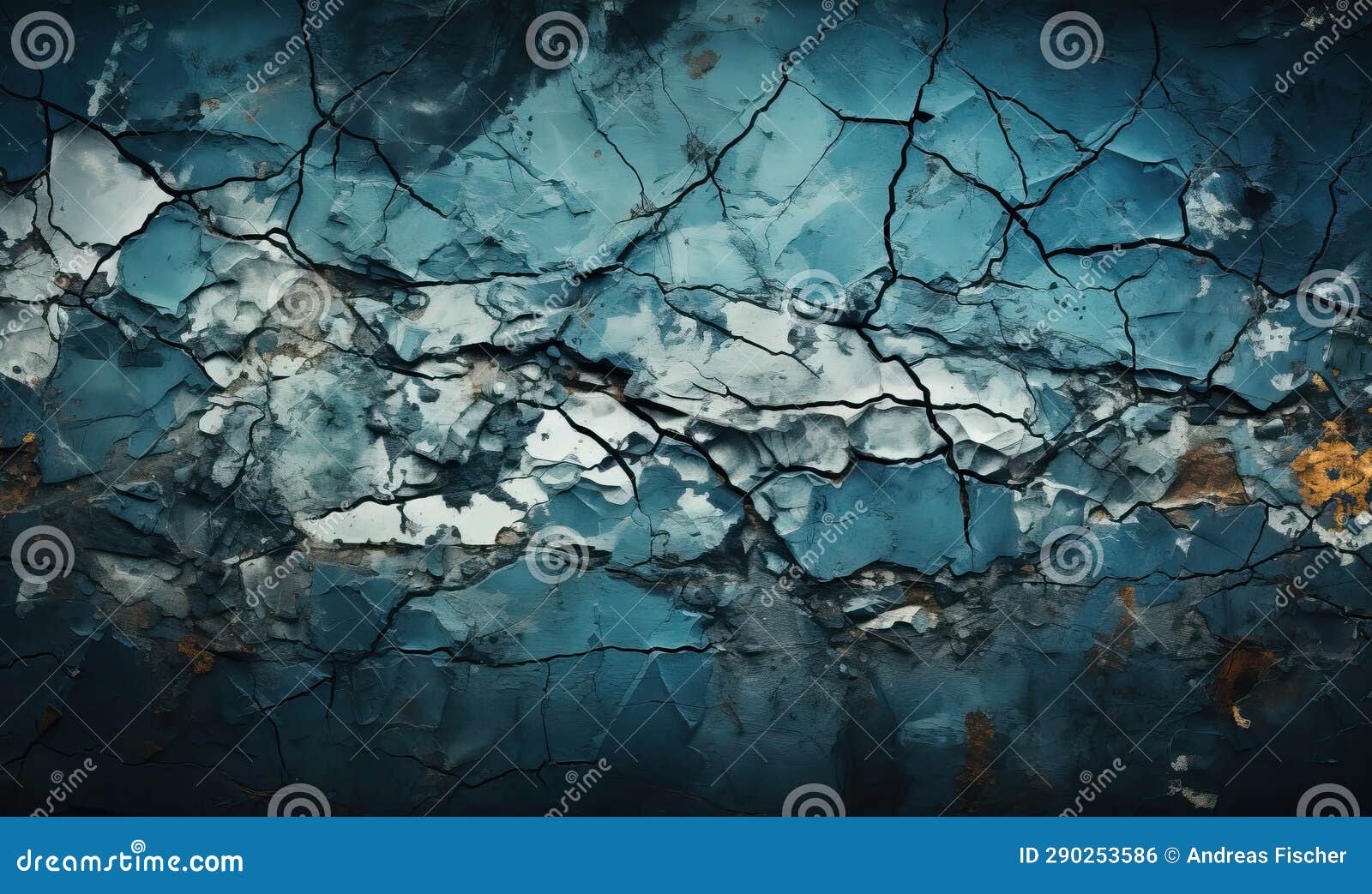 Blue Texture Background for Broken Surface Design. Stock Photo - Image ...