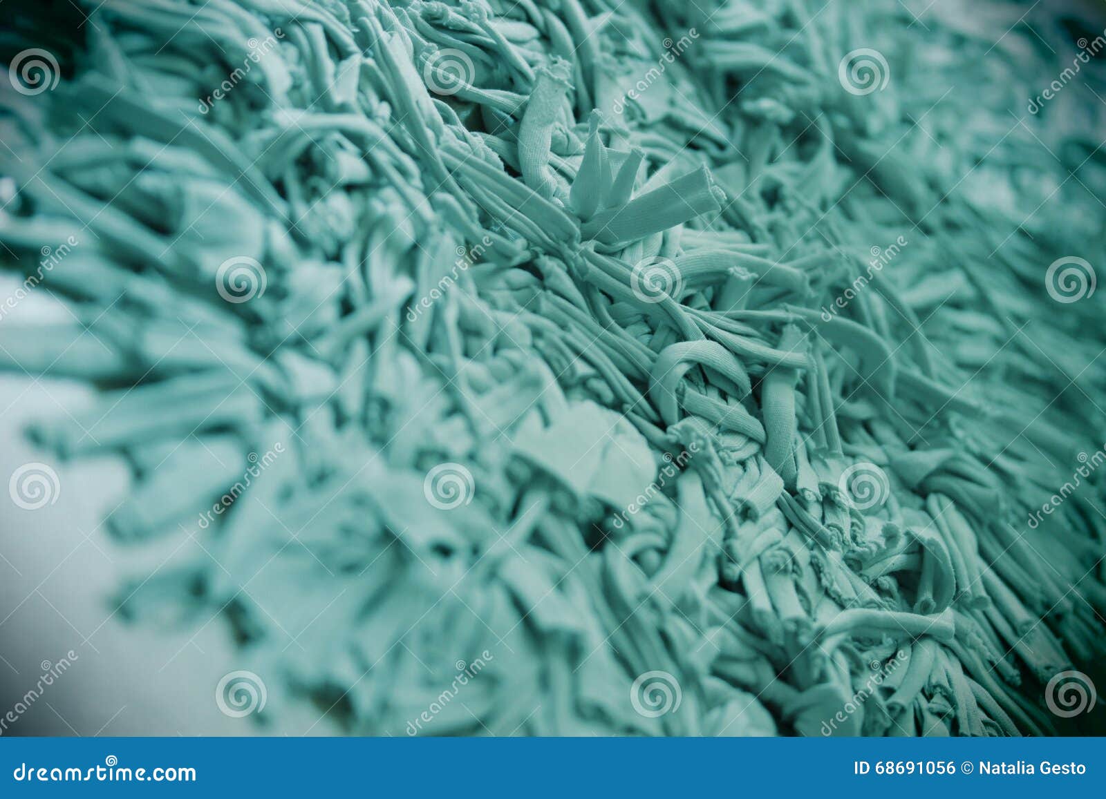 Blue Texture of Carpet Fringes Close Up Stock Photo - Image of ...