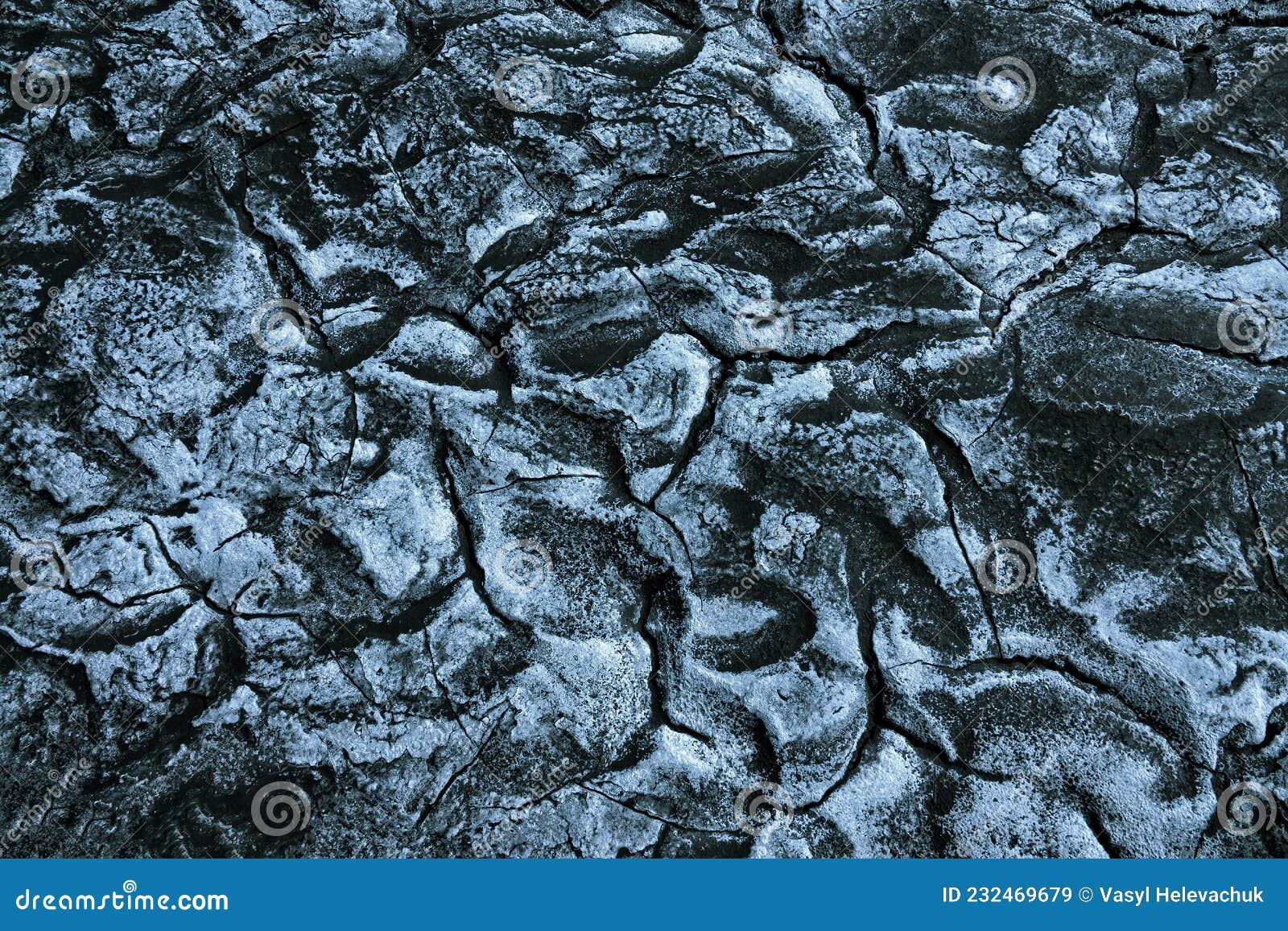 Blue Texture of Earth in Saturated Color Stock Image - Image of soil ...