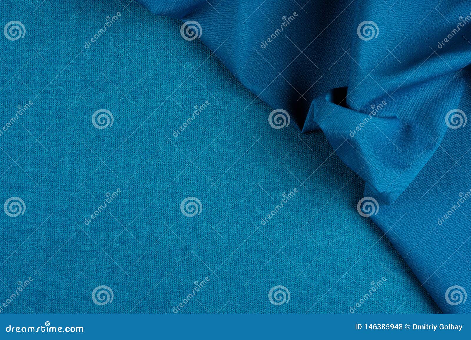Blue Texture of Fabric from a Textile Material for an Abstract ...