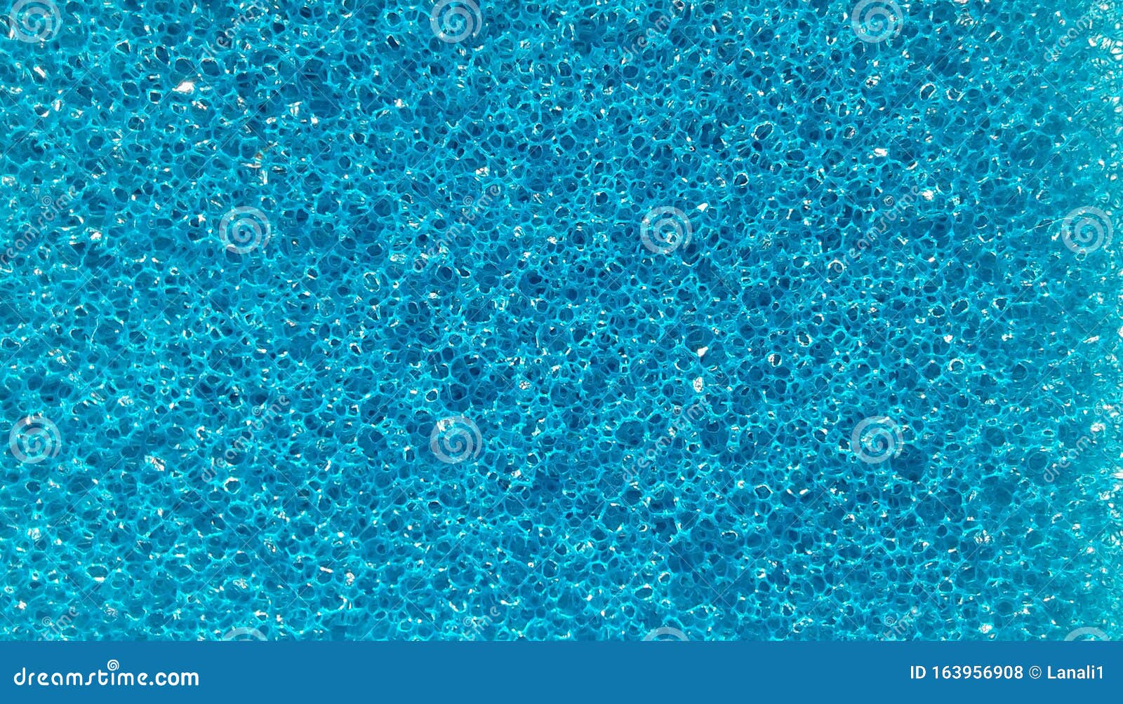 Blue Spongy Texture Of A Foamed Rubber Insulation Material Royalty-Free ...