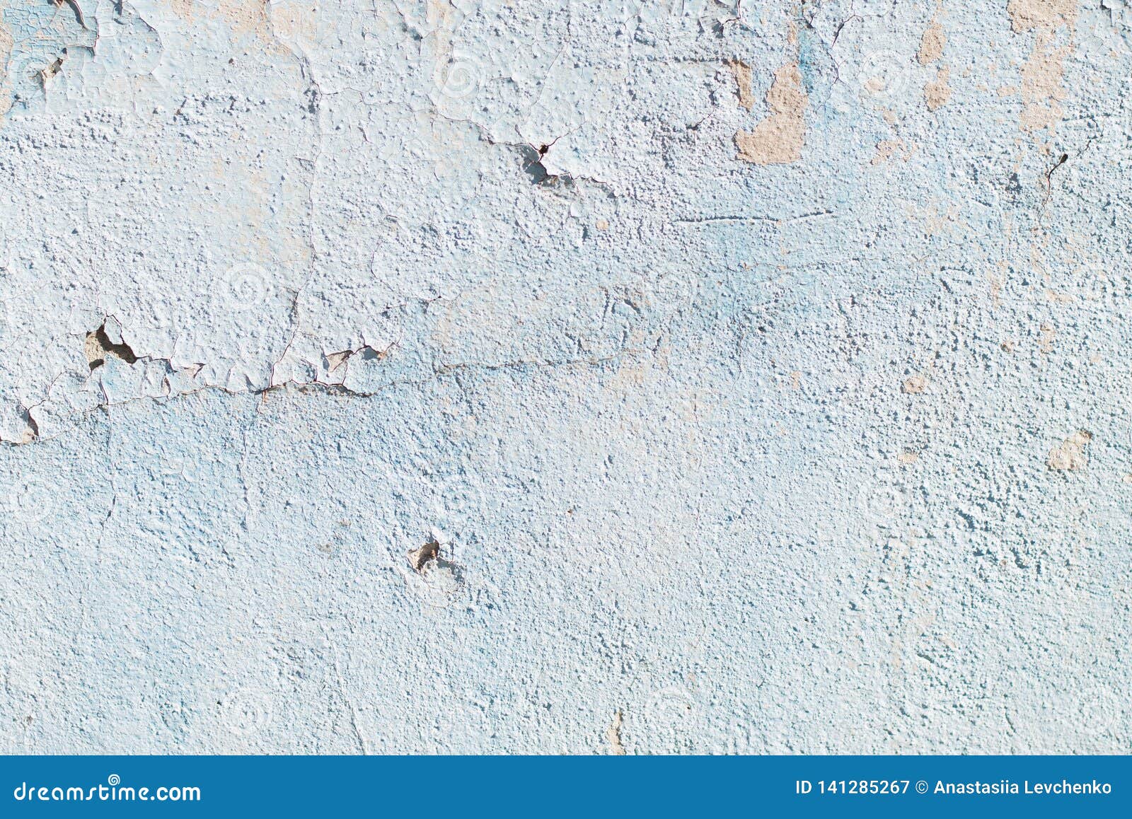 Blue Texture with Scratches and Cracks. Blue Background Stock Image ...
