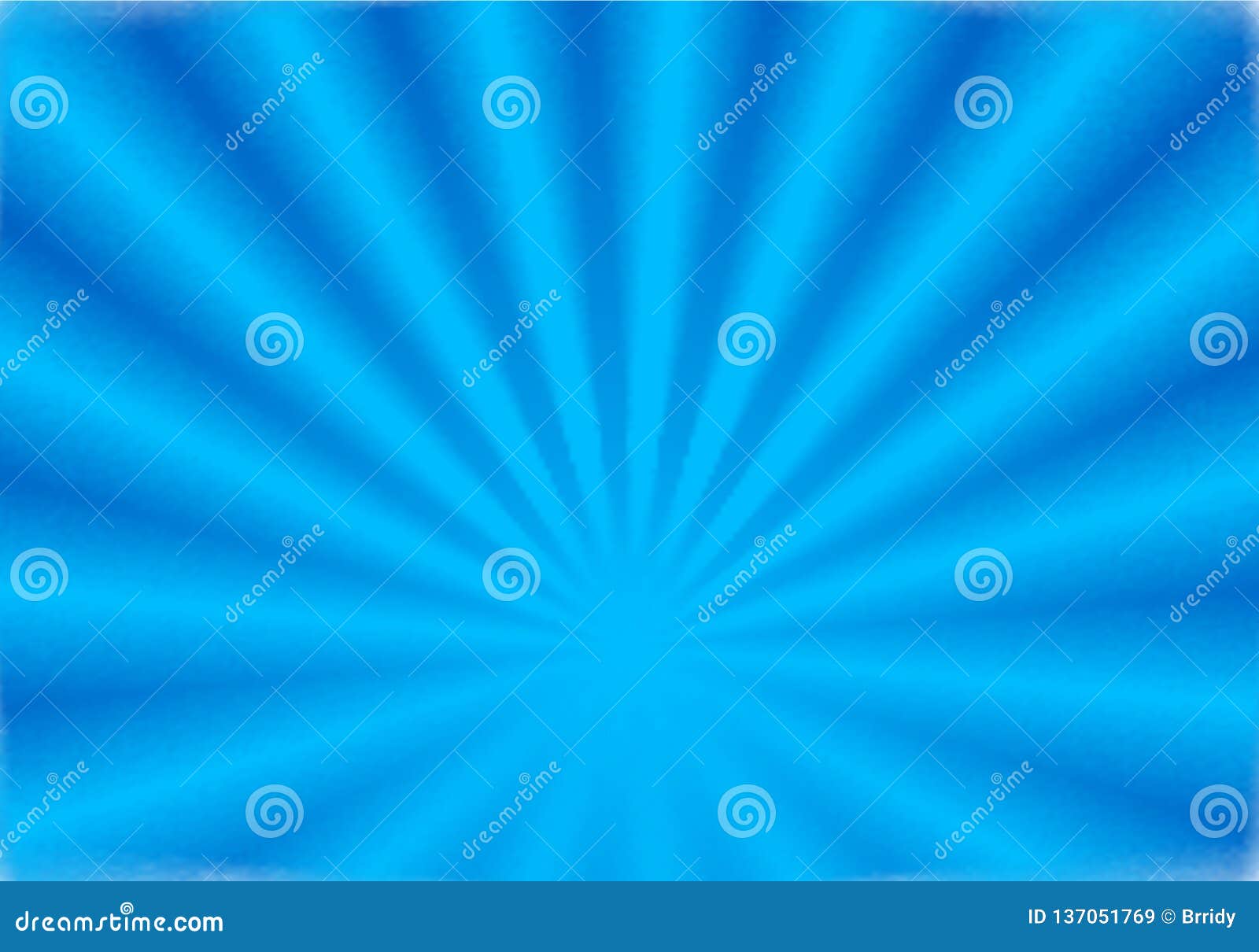 Blue Textured Burst Background with Rays. Vector Abstract Pattern Stock ...