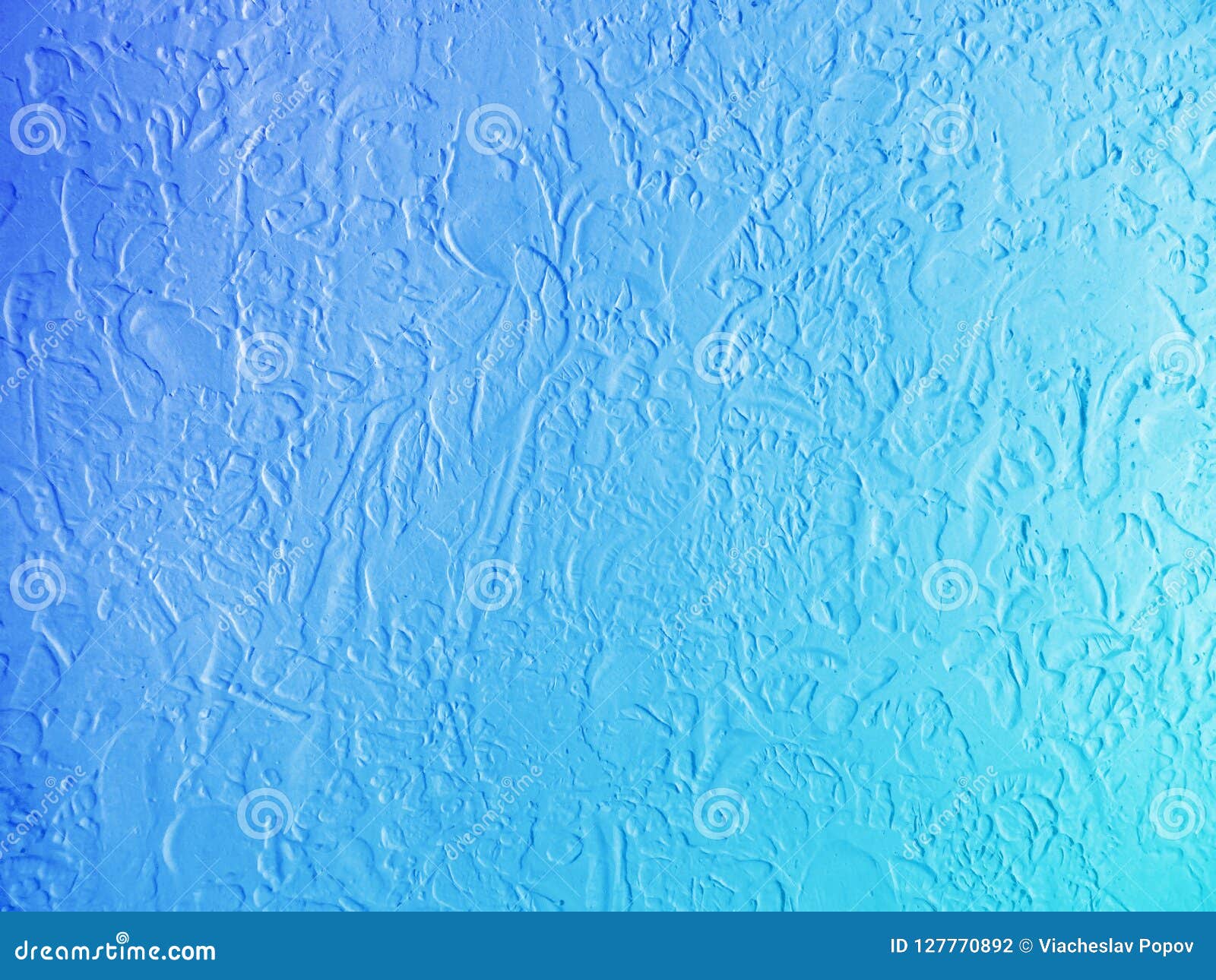 Blue Textured Wall Close Up. Stock Photo - Image of blue, concrete ...
