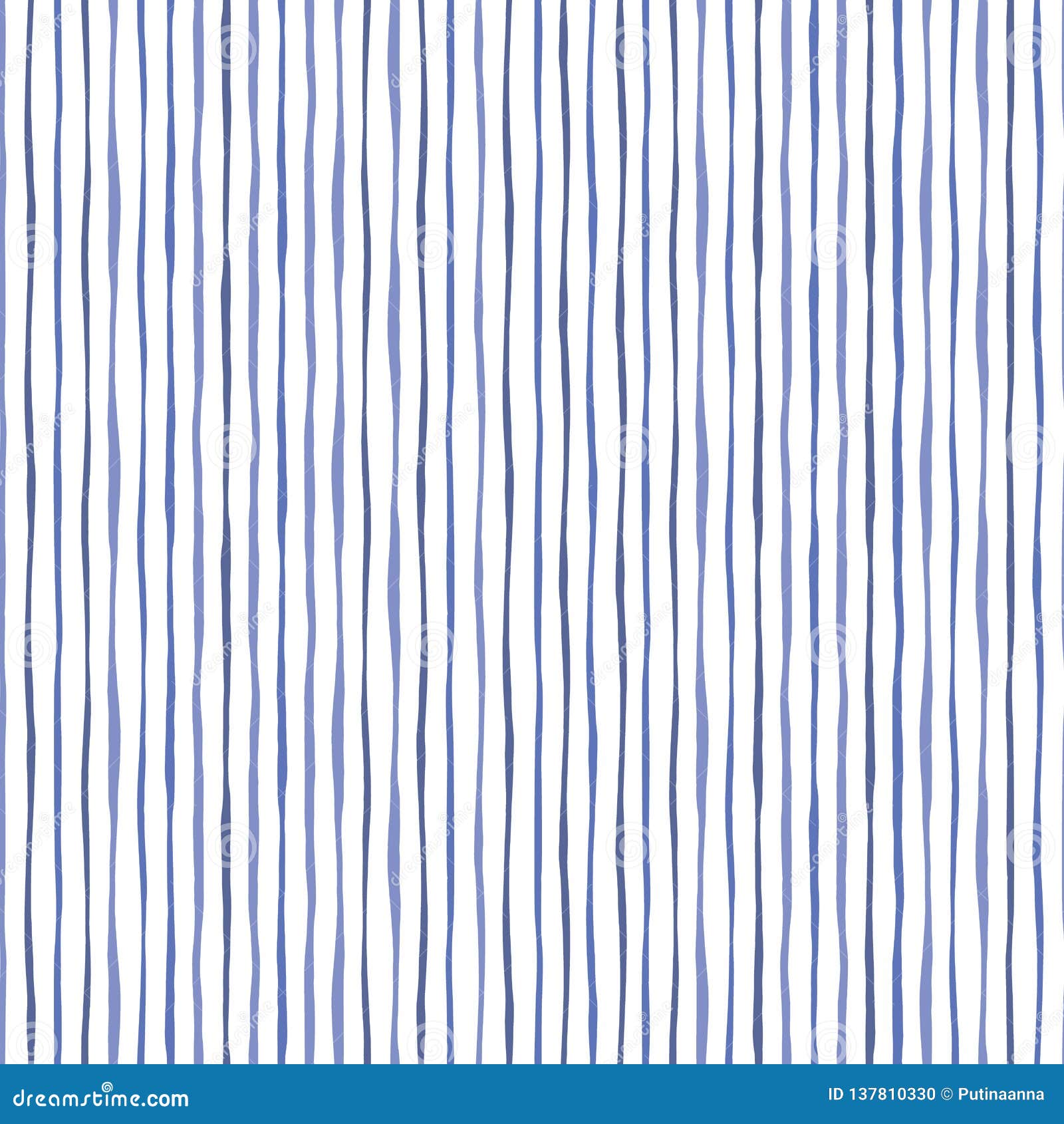 Blue Thin Hand Drawn Wavy Uneven Vertical Stripes on White Backrgound ... Blue Thin Hand Drawn Wavy Uneven Vertical Stripes on White Backrgound ...