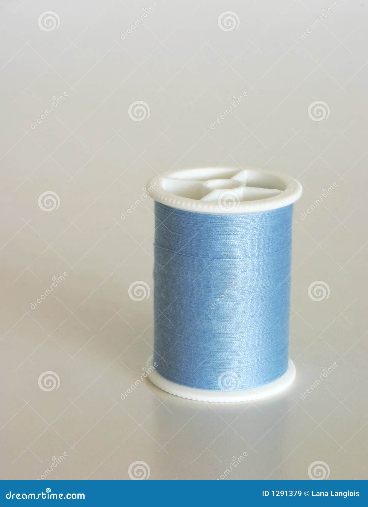 Blue thread stock image. Image of thread, embroidery, seam - 1291379
