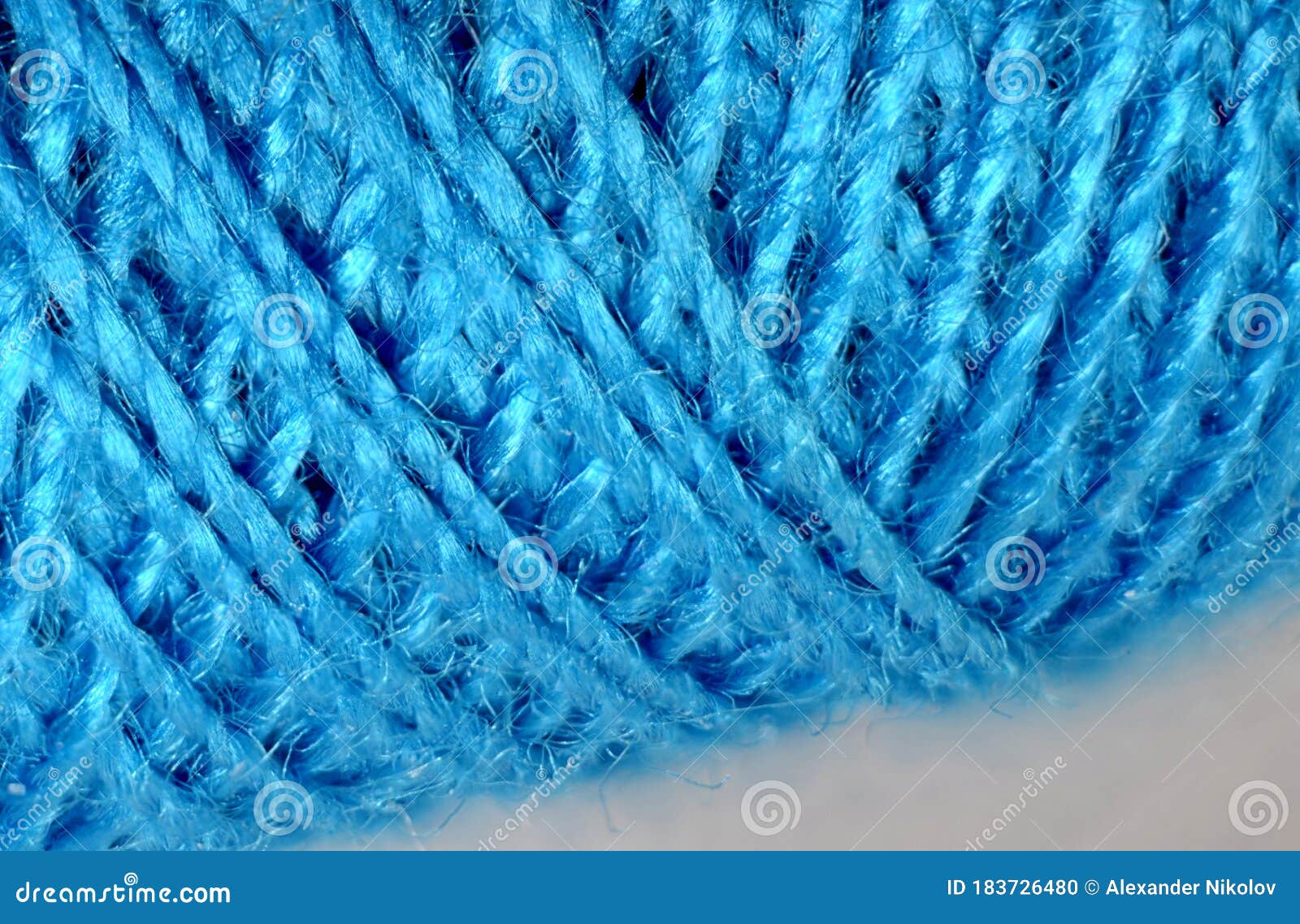 Blue Thread Texture Stock Photography | CartoonDealer.com #113681468