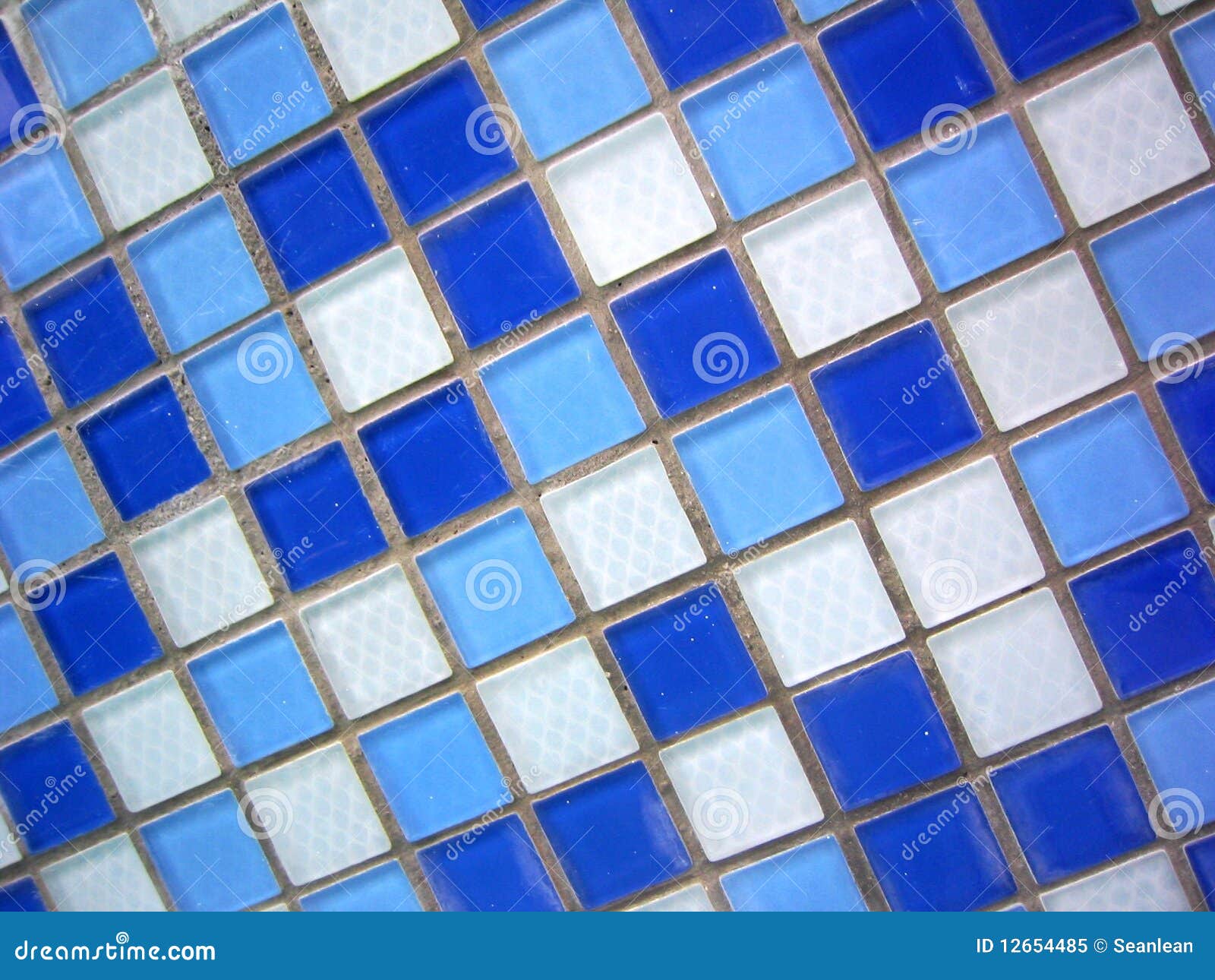 Blue tile stock image. Image of border, wall, material - 12654485