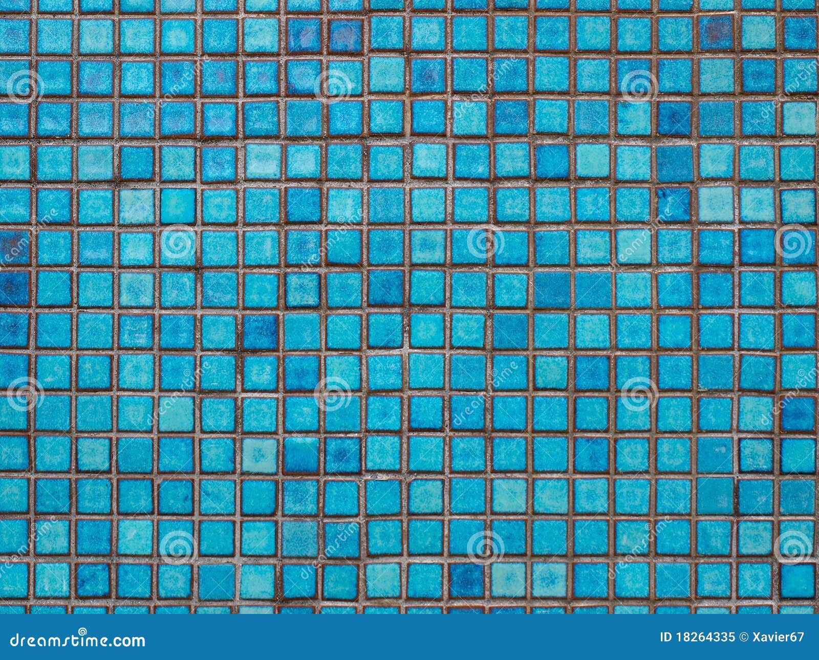 Blue tile stock image. Image of element, closeup, horizontal - 18264335