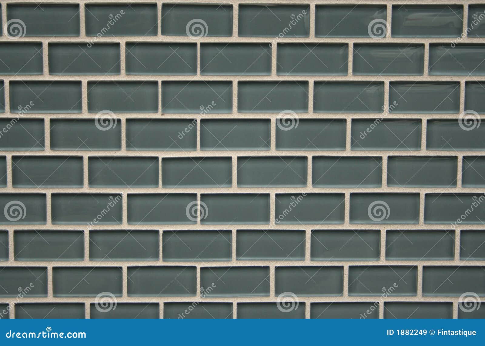 Blue Tile Mosaic In The Form Of Scales. Tile Texture With A Marine ...