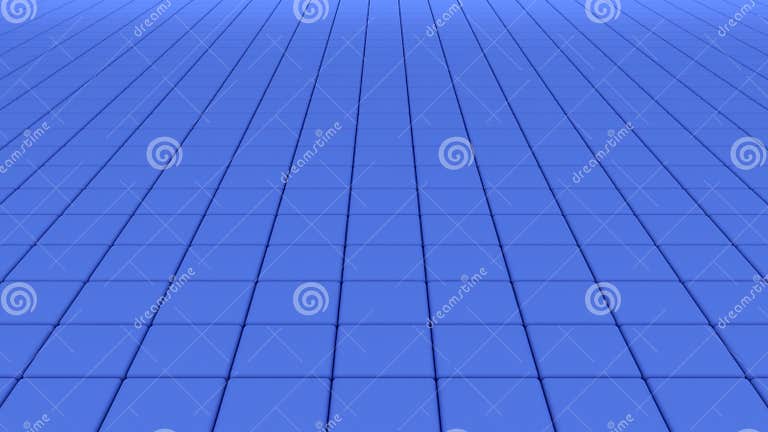 Blue Tile Flooring, Architecture Pattern Texture Background, 3d Stock ...