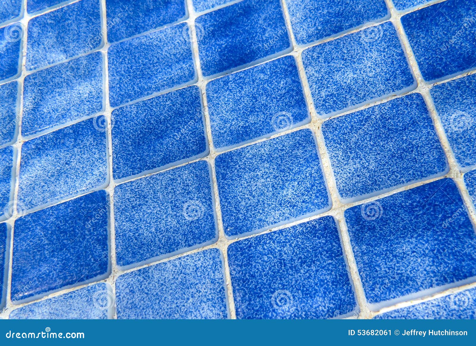 Blue Tile Pattern in Swimming Pool Stock Image - Image of motion, floor ...