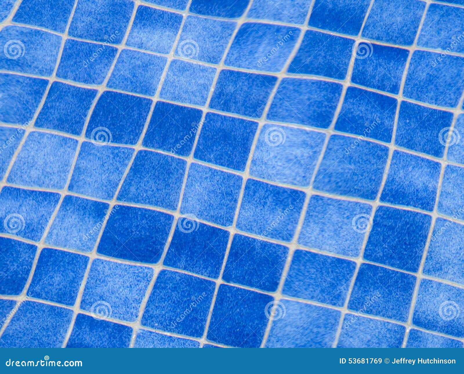 Blue Tile Pattern in Swimming Pool Stock Image - Image of pool ...