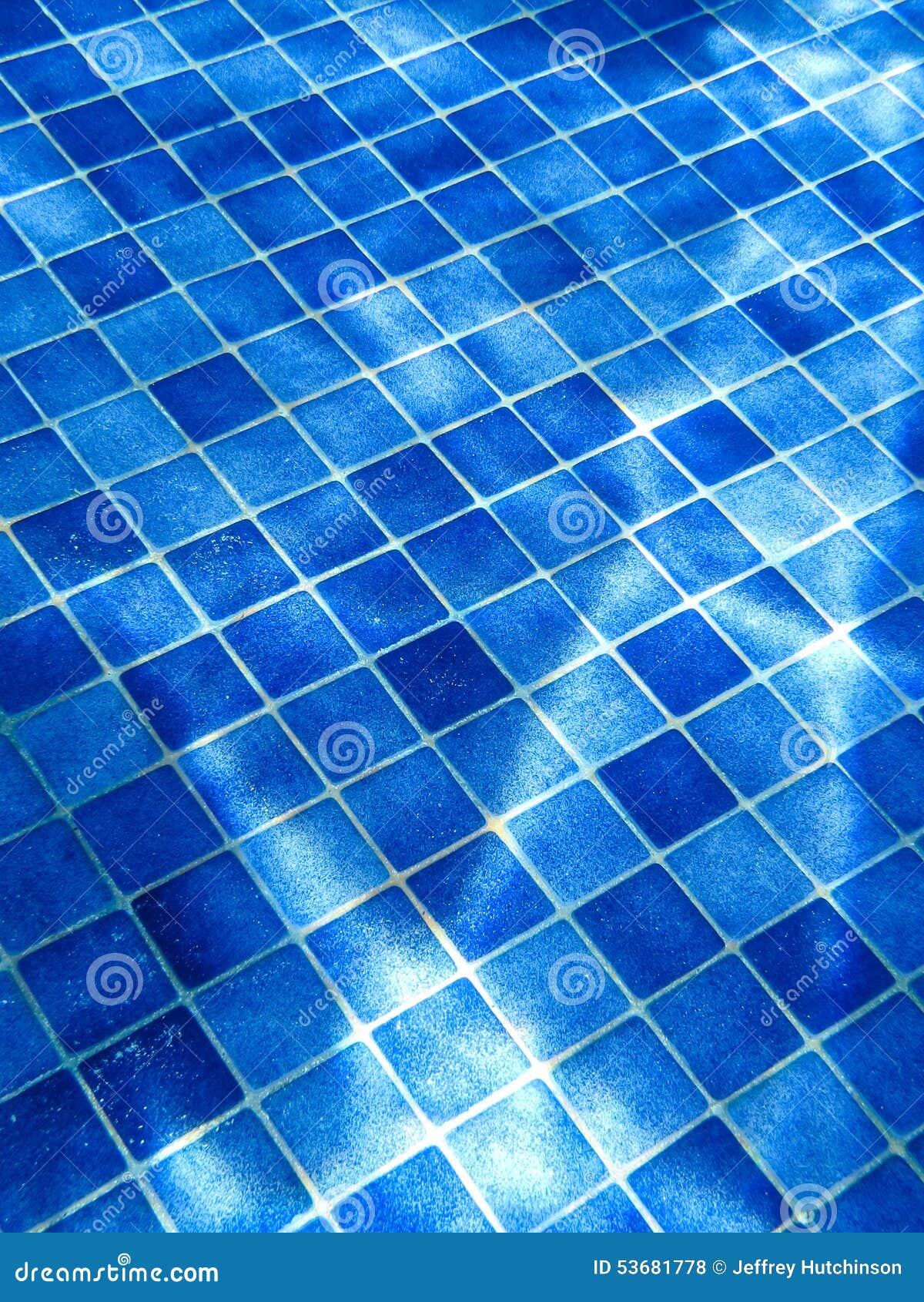 Blue Tile Pattern in Swimming Pool Stock Photo - Image of pattern ...