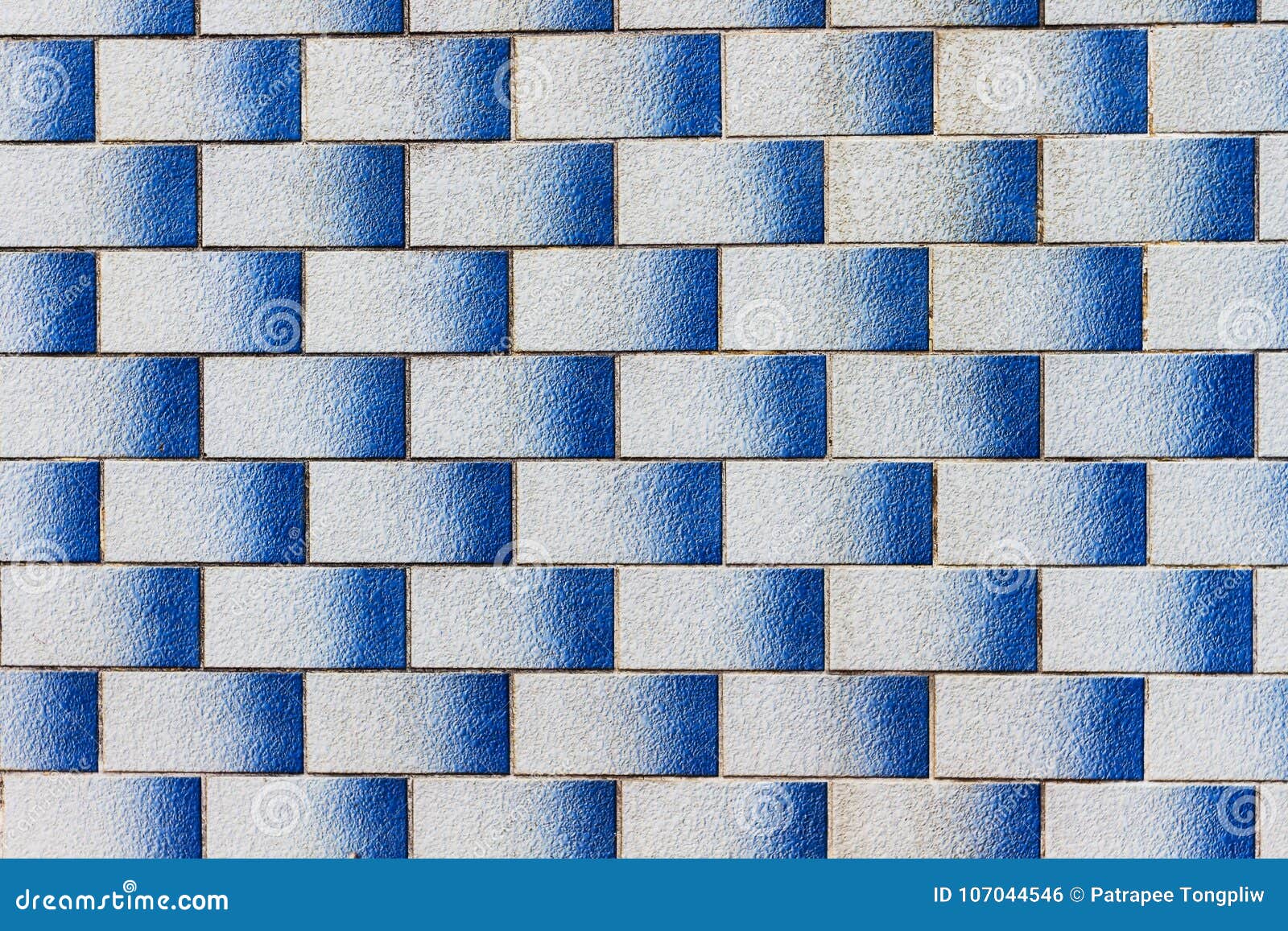 Blue Tile Wall Texture Beautiful Pattern Stock Photo - Image of vintage ...