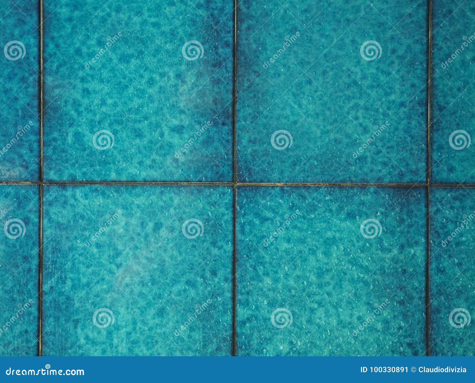 Blue Tiles Texture Background Stock Image - Image of tree, vegetation ...