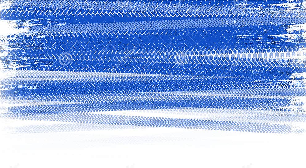 Blue tire tracks stock illustration. Illustration of computer - 82886853