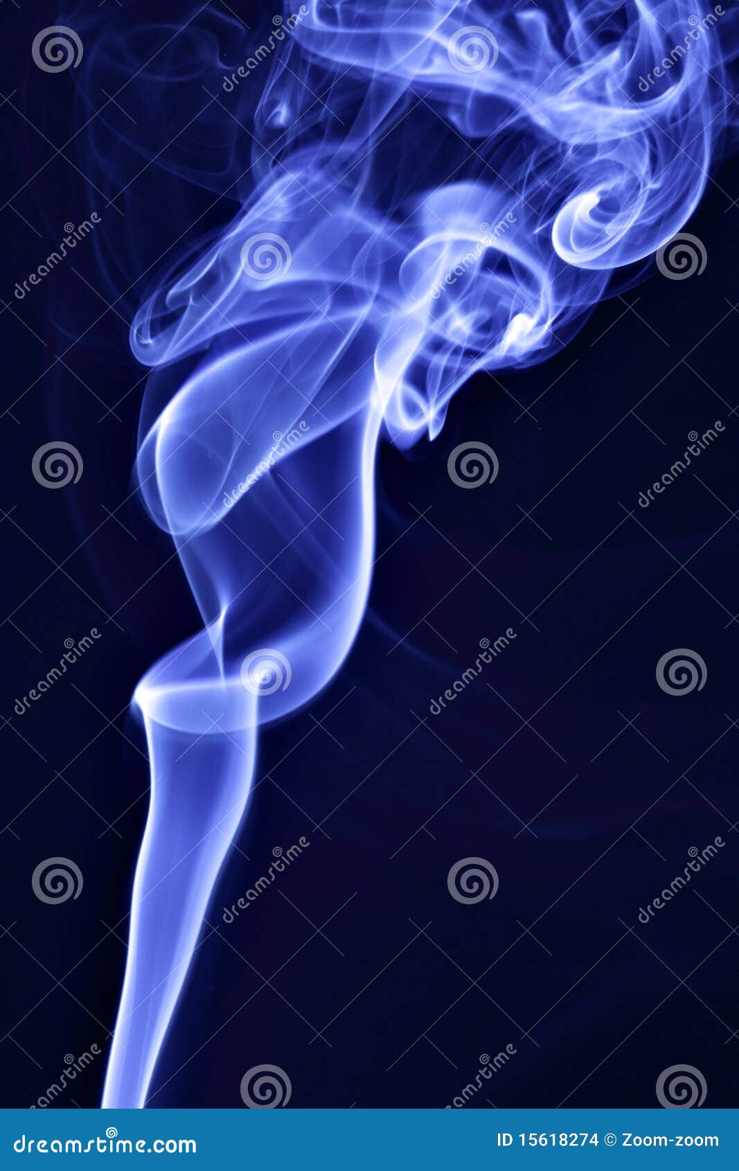 Blue tobacco smoke stock photo. Image of curve, aroma - 15618274