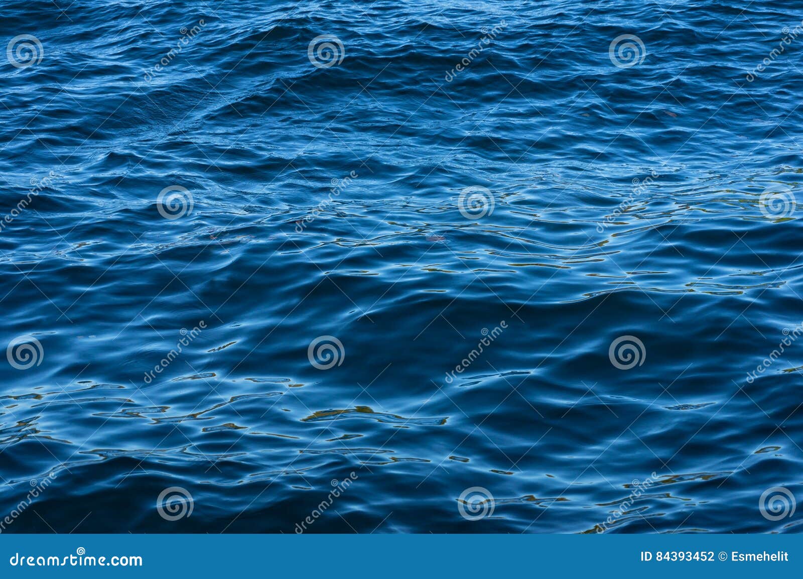 Blue Tones Water Surface, Texture Background Stock Photography ...