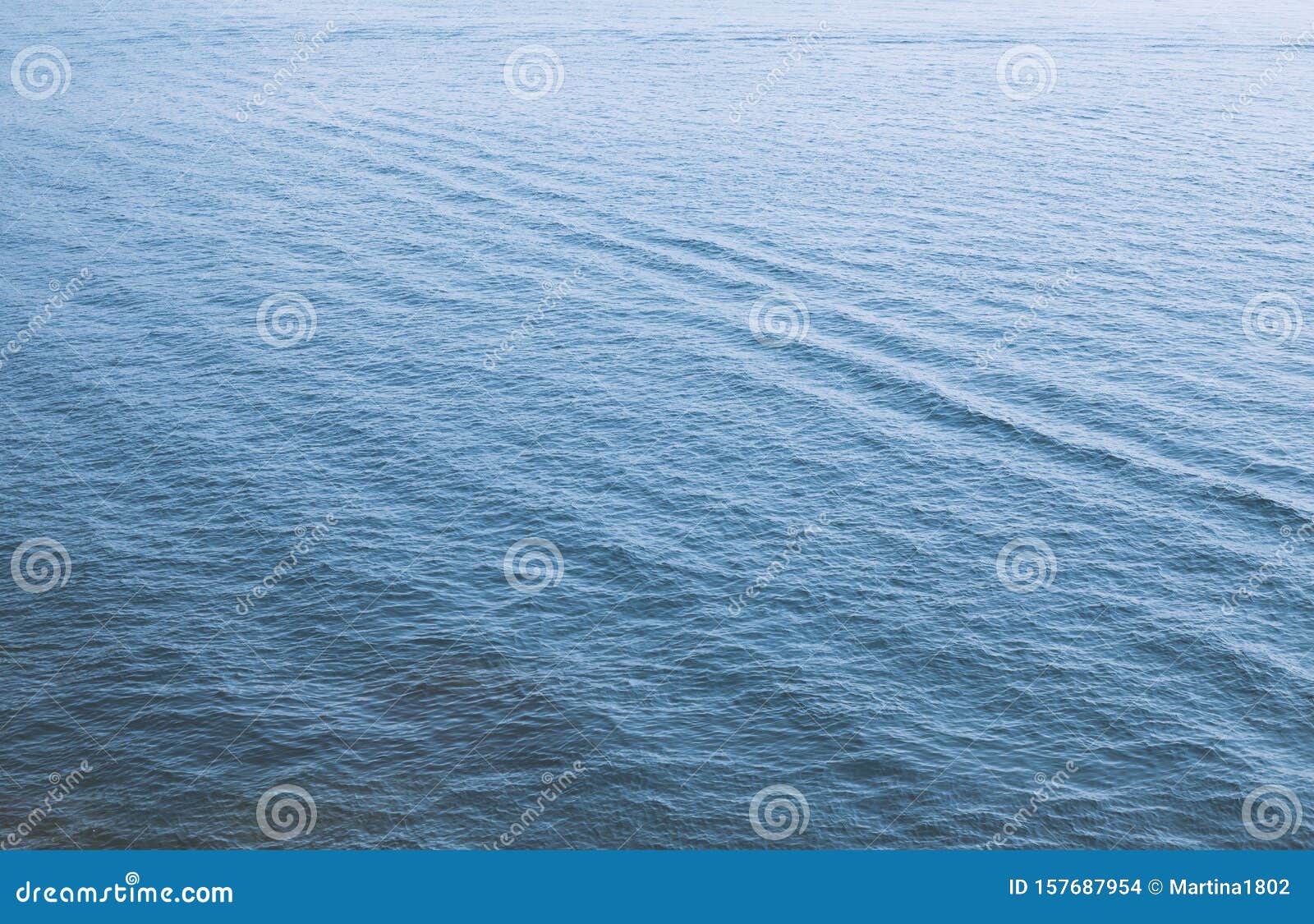 Blue Tones Water Waves stock photo. Image of tones, travel - 157687954