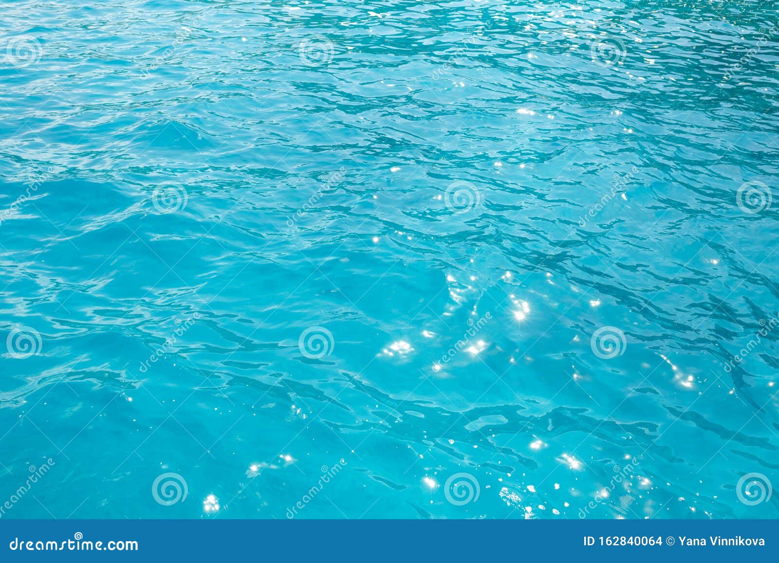 Blue Tones Water Waves Surface As Background Stock Photo - Image of ...