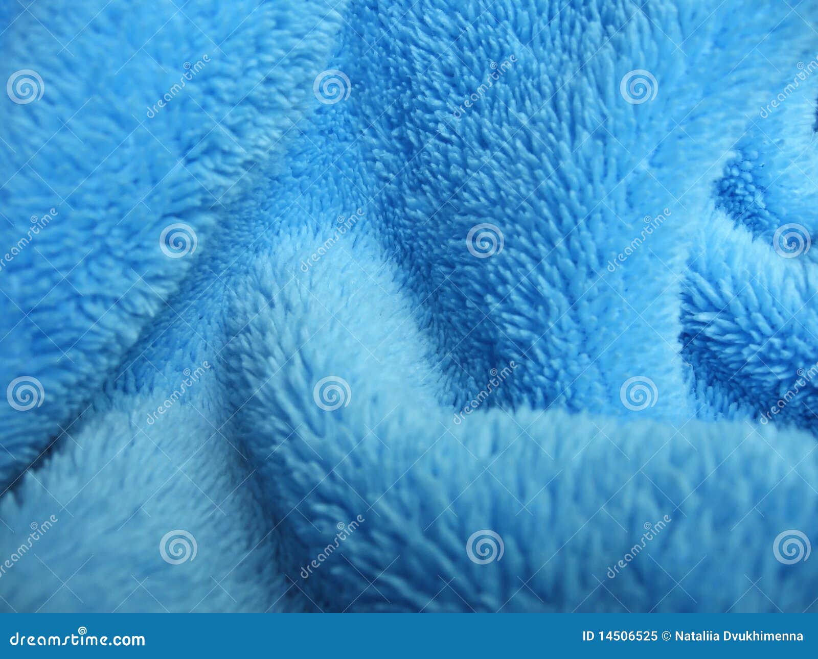 Blue towel terry cloth stock image. Image of fabric, material - 14506525