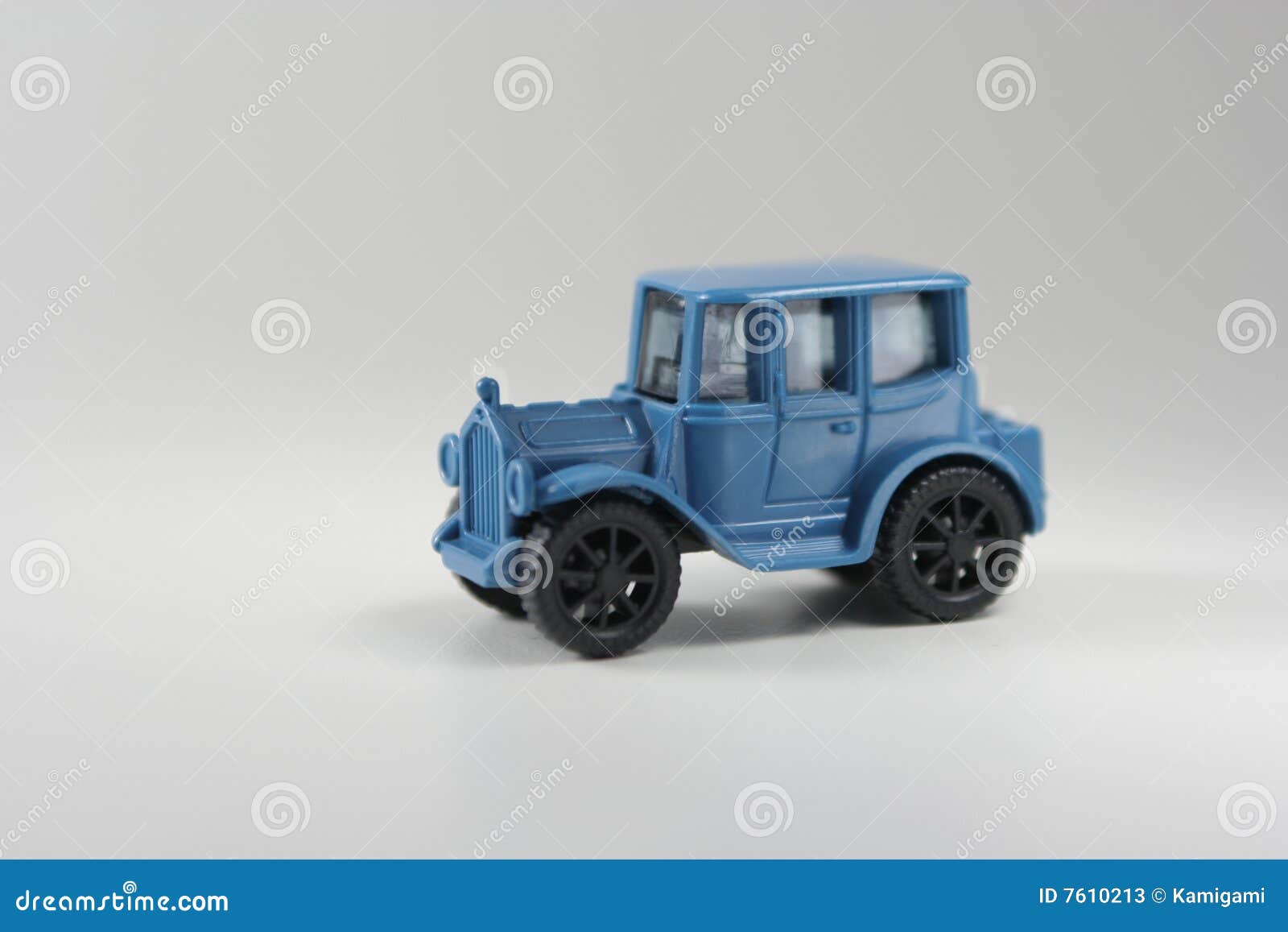 Blue toy car stock image. Image of retro, ford, model - 7610213