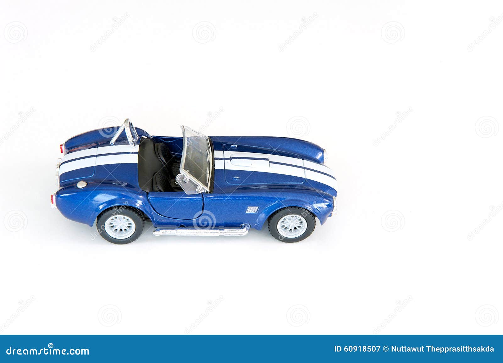 Blue toy car stock image. Image of side, concept, classic - 60918507