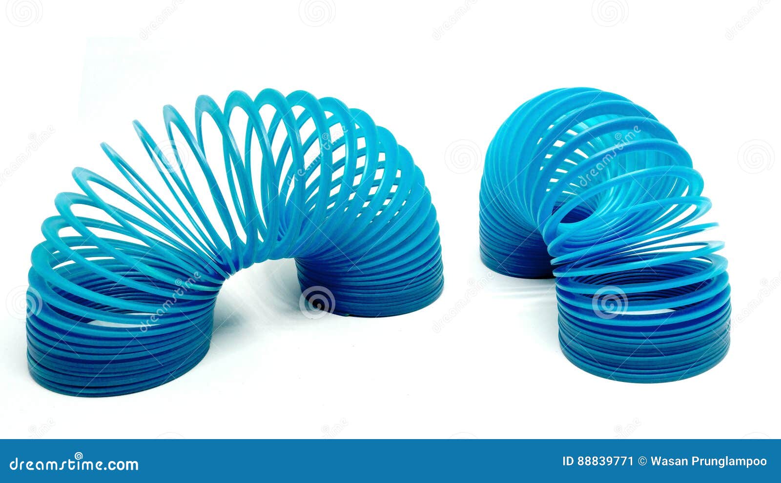 Blue Toy Spring editorial photo. Image of hula, play - 88839771