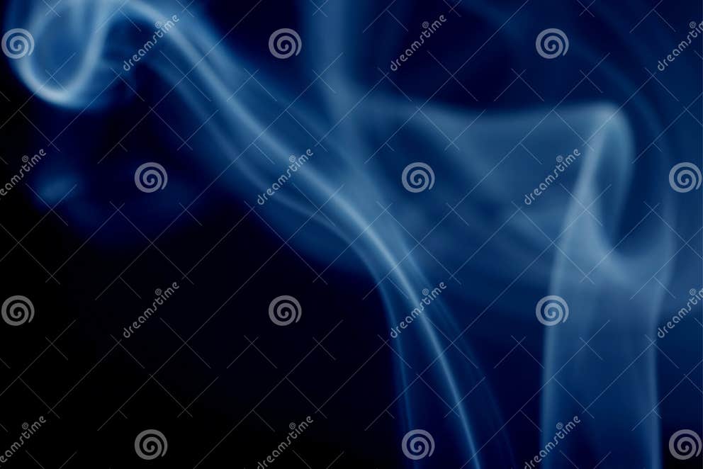 Blue trails stock image. Image of smoking, incense, background - 932845