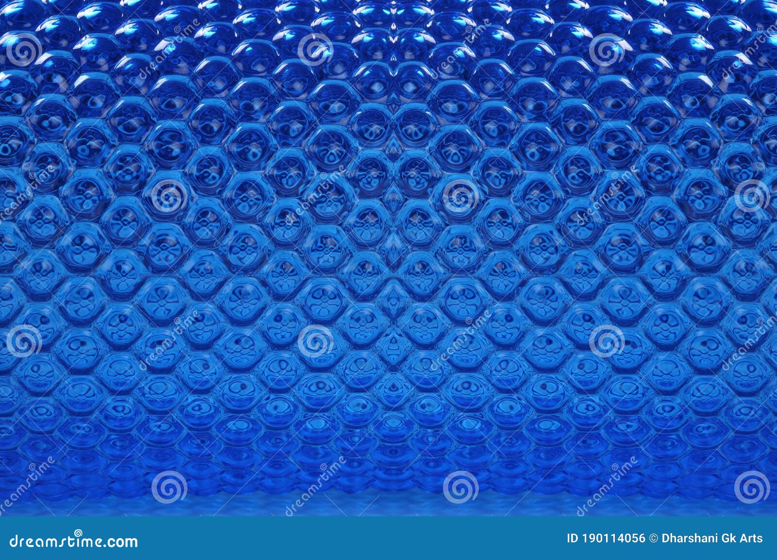 Blue transparent texture stock photo. Image of plastic - 190114056