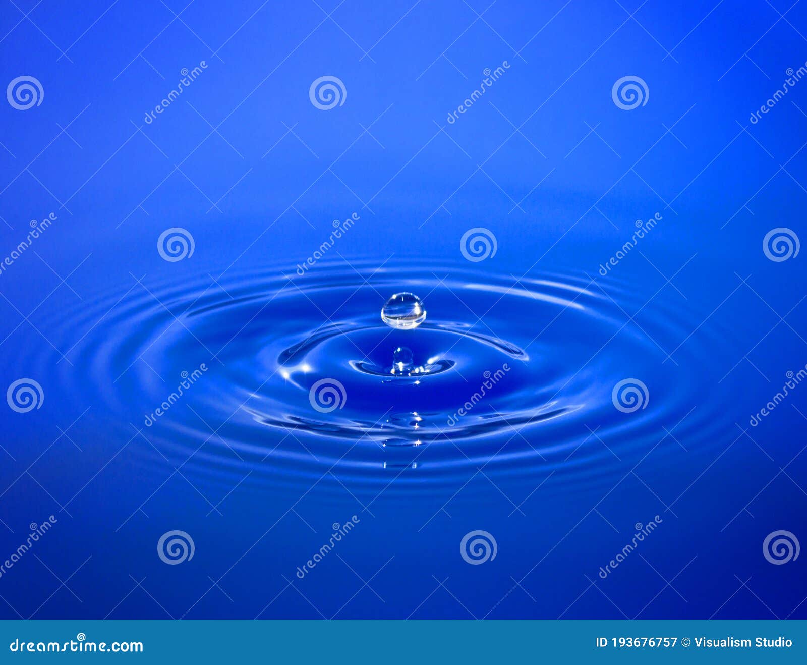 Blue Transparent Water Splash Realistic Beautiful Blue Clean Water on ...