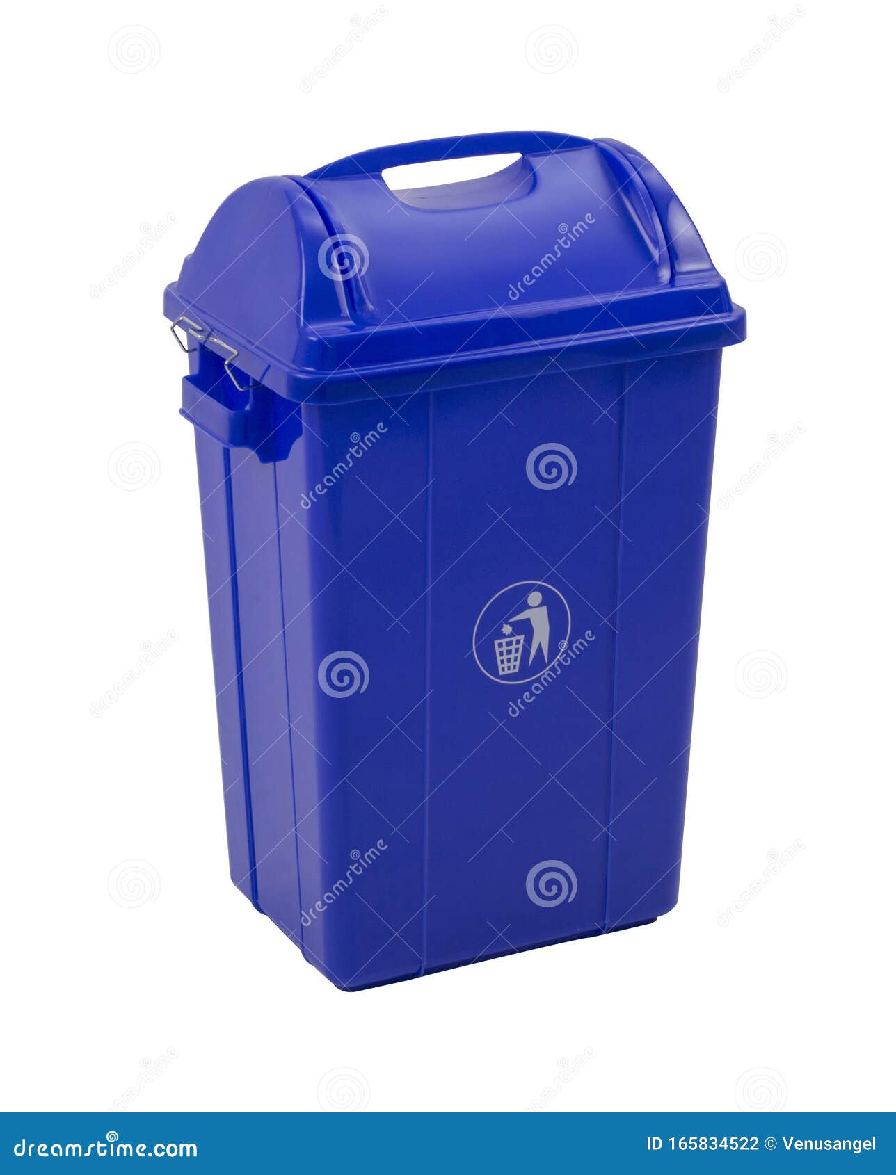 Blue Trash Truck Stock Image | CartoonDealer.com #696853