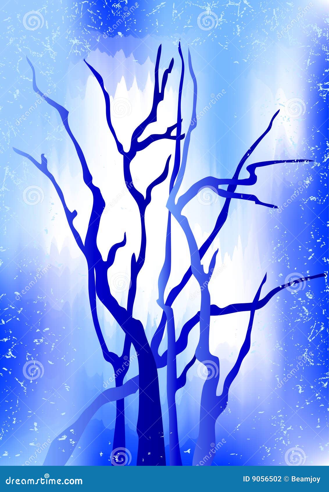 Blue Trees Picture. Image: 9056502