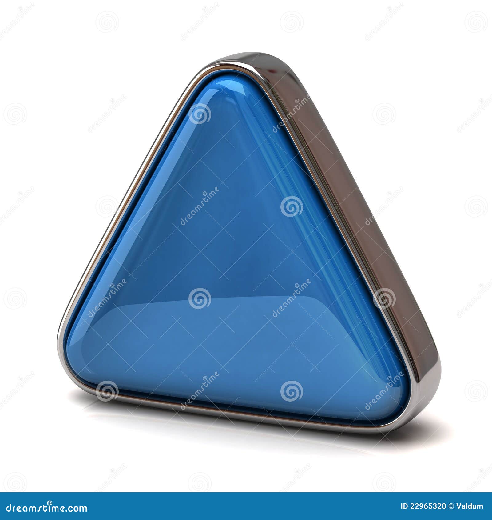 Blue Triangle Abstract Brochure Annual Report Design Template Vector ...
