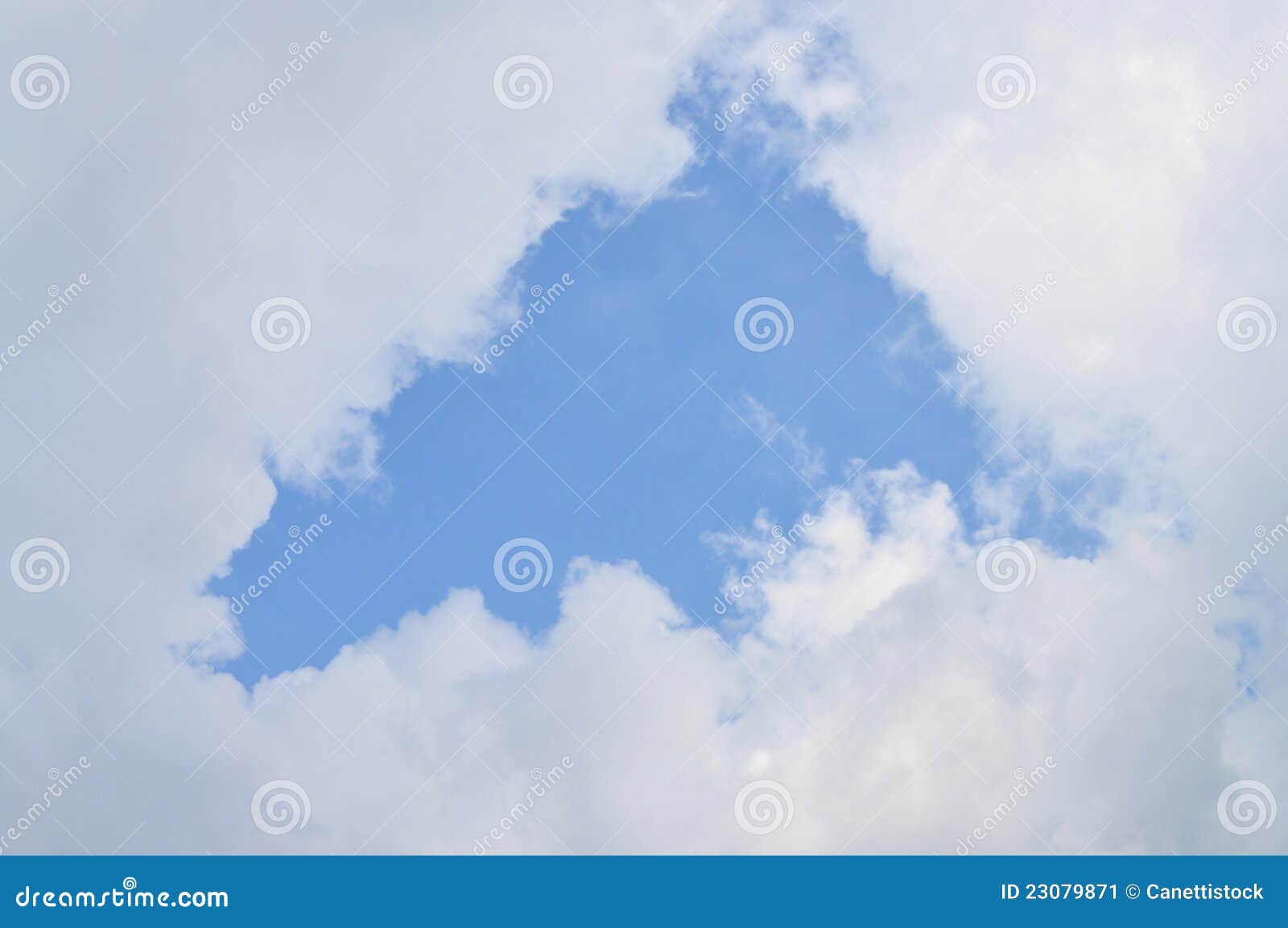 Blue Triangle stock image. Image of abstract, geometric - 23079871